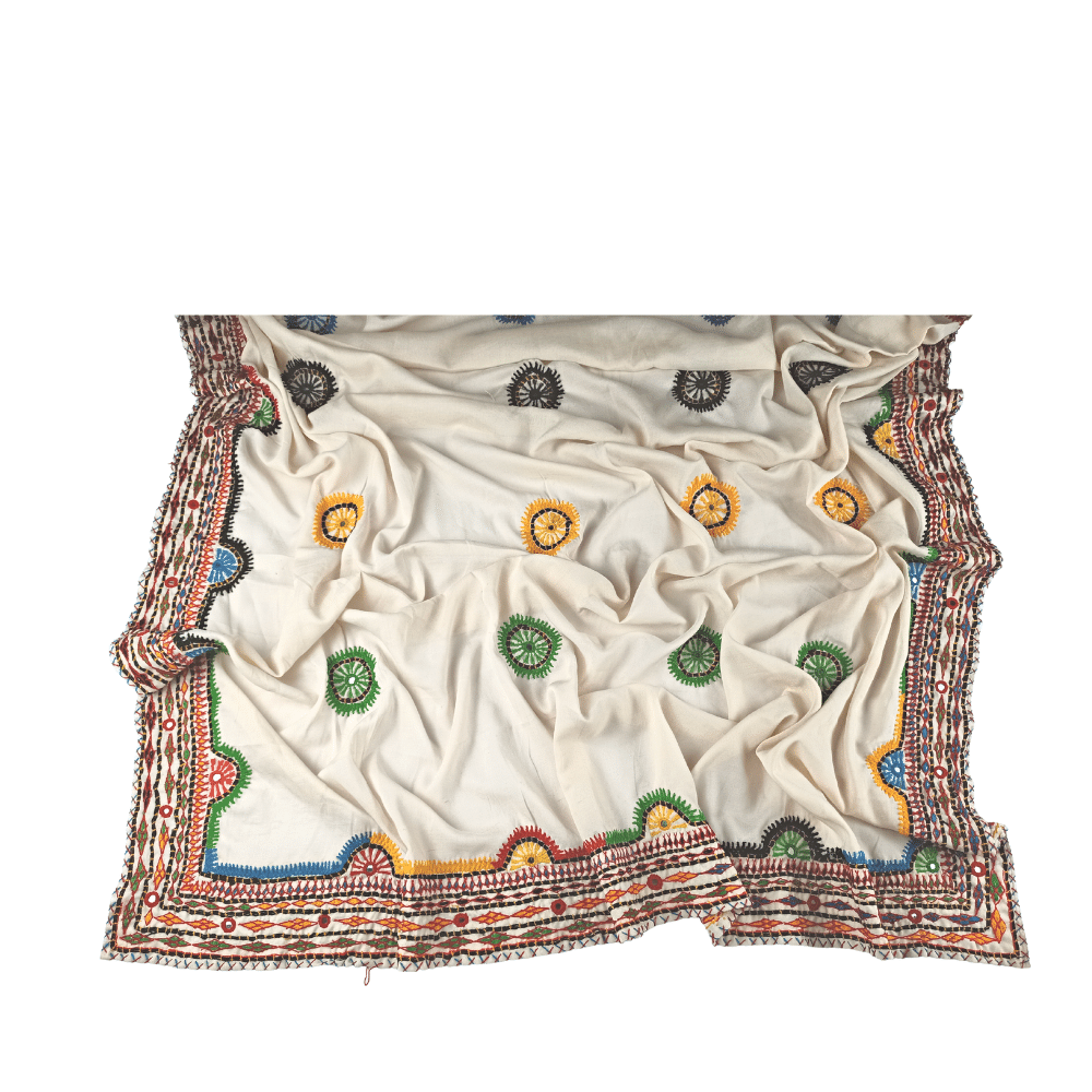 Sindh-Balochi Hand Embroidered Full Size Chadar