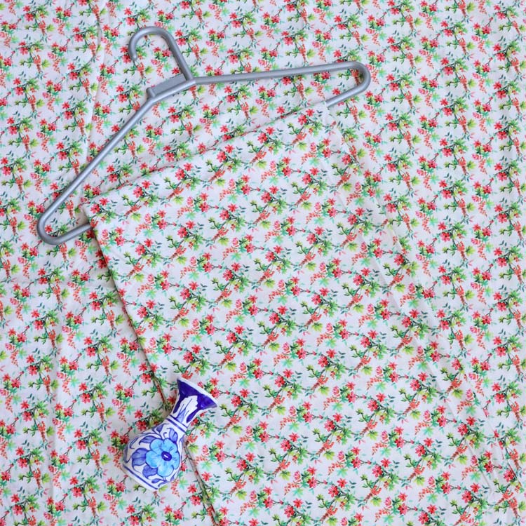 Digital Printed 2pc Unstitched Suit