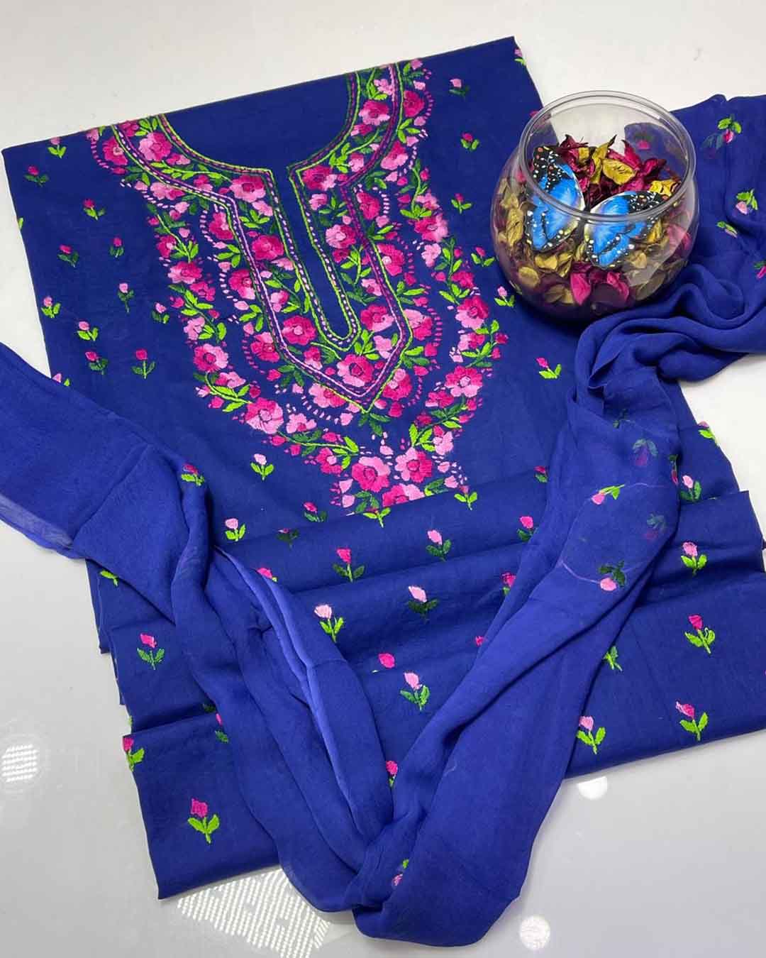 Buy Hand Embroidered Cultural Dress In Pakistan